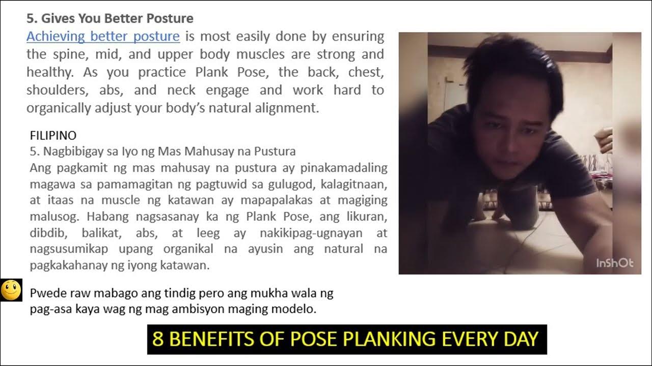 My Planking Challenge- BRAD PTV - YouTube