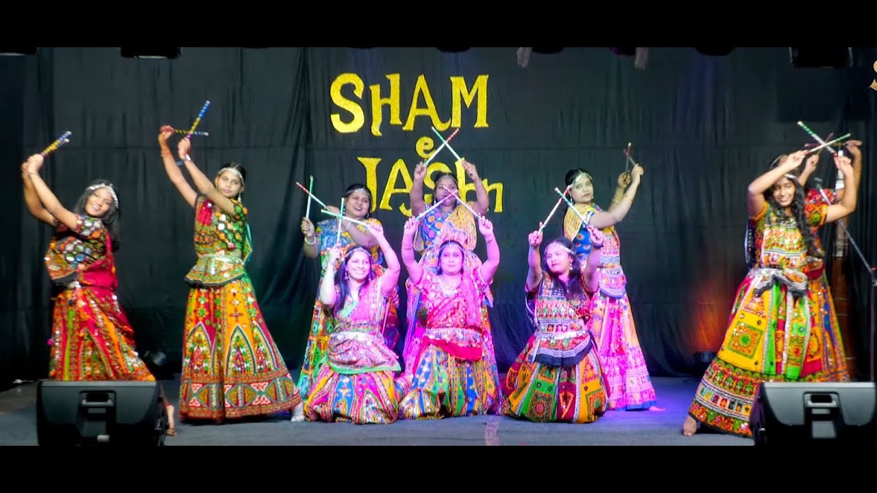 Jhoom jhoom jhooma re jhooma Dandiya dance - YouTube