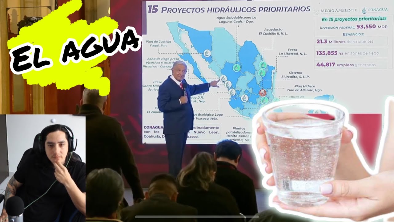 AMLO: Agua en Mexico: 15 proyectos prioritarios hidraulicos de ...