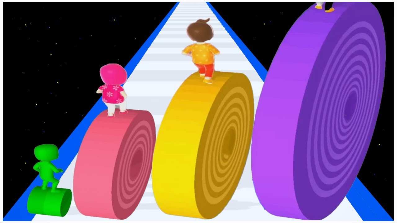 Layers Roll - Gameplay Walkthrough - Levels 1-12 - YouTube