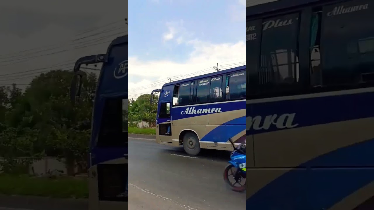 AL HAMRA NON AC BUS #sorts #bus #sortvideo - YouTube
