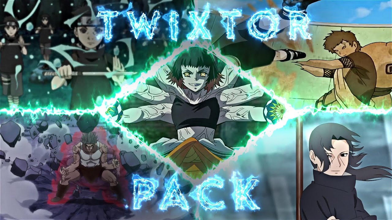mix anime twixtor pack (4) for editing - YouTube