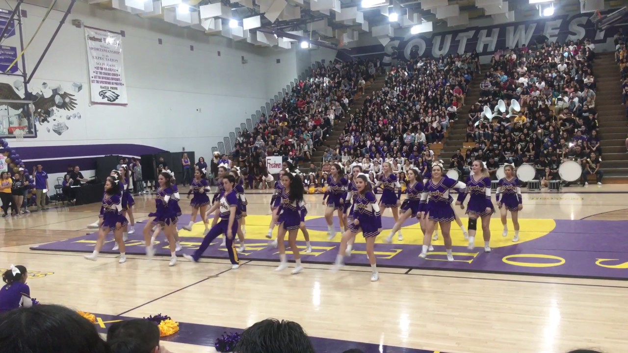 SHS Varsity Cheer - Assembly 2017 - YouTube