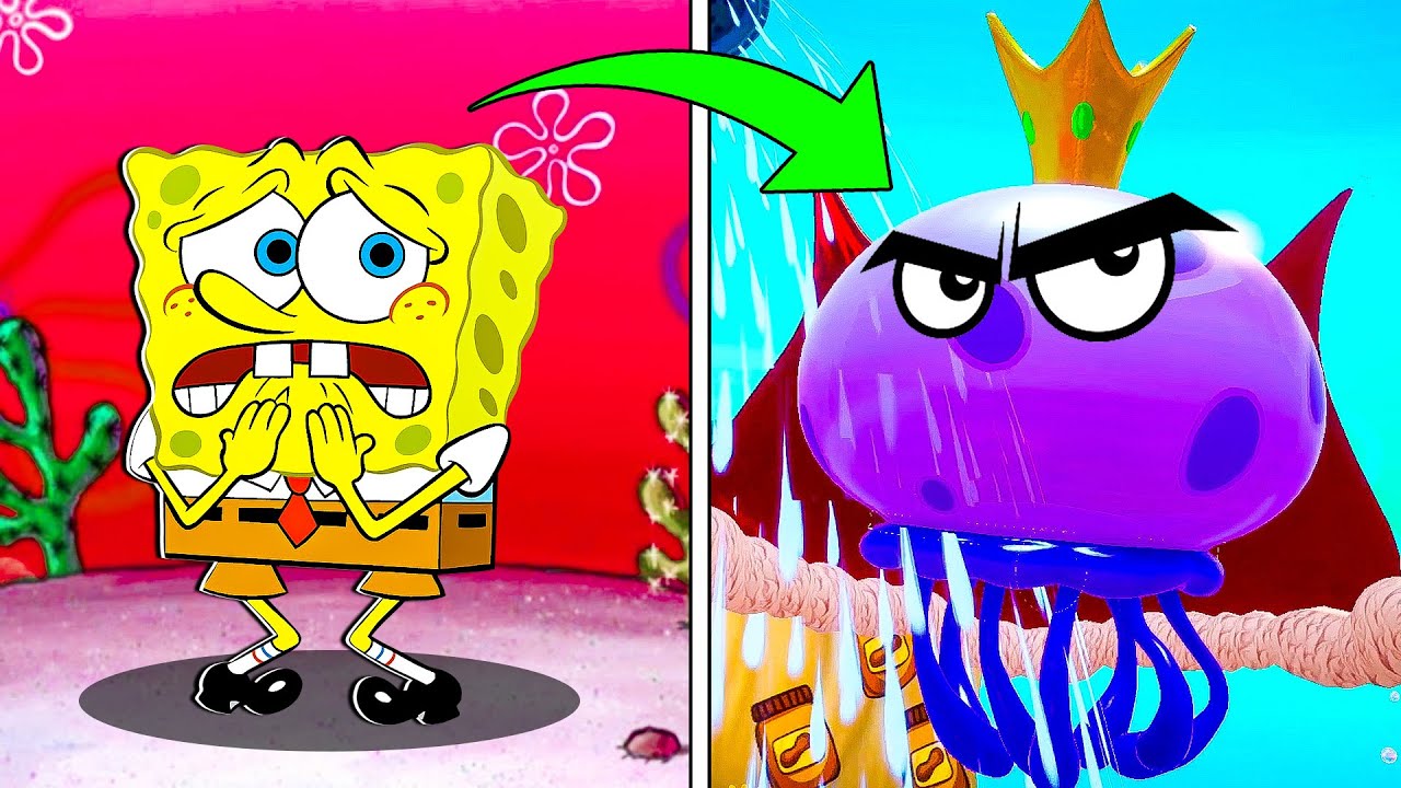 Pokonałem *KRÓLA MEDUZ* ze "SPONGEBOB" i Odblokowałem NOWY OBSZAR #2 ...