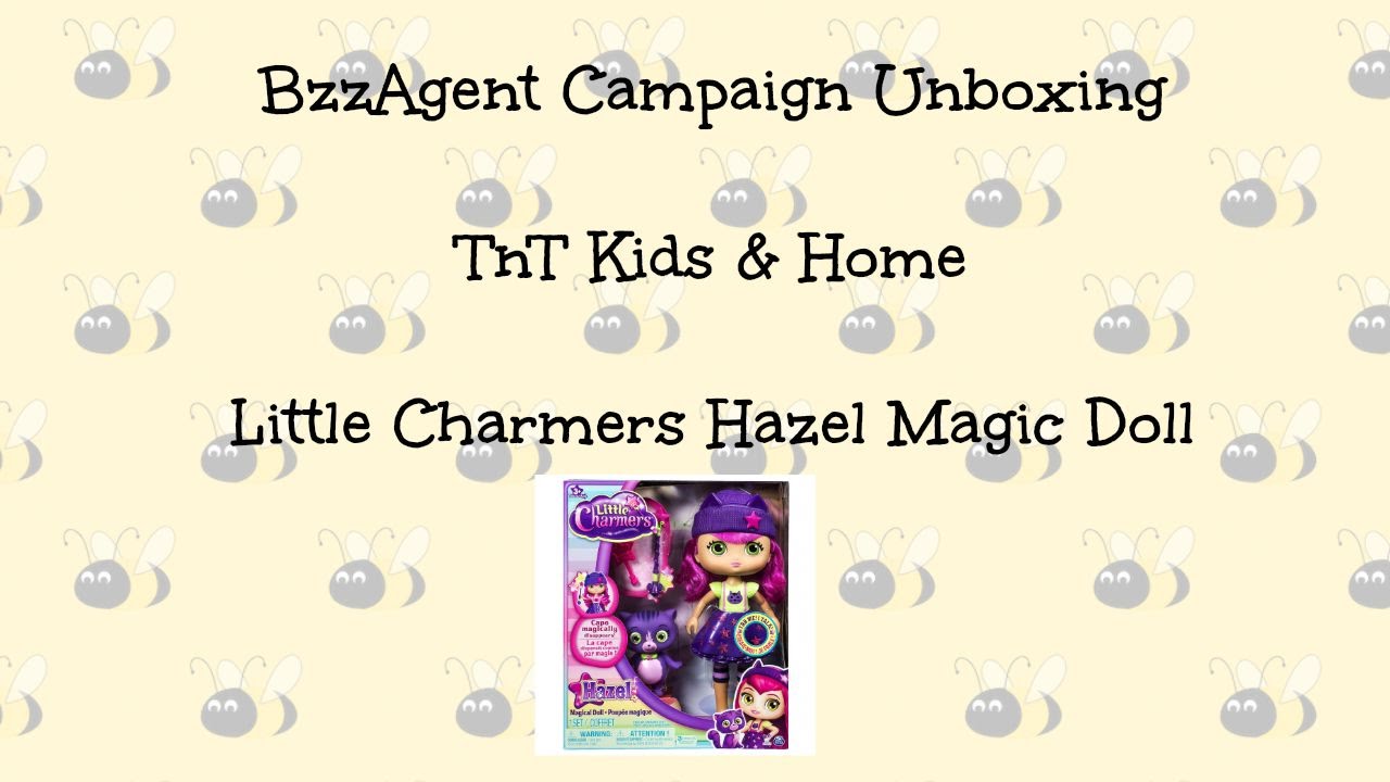 BzzAgent Campaign Unboxing - Little Charmers Hazel Doll - YouTube