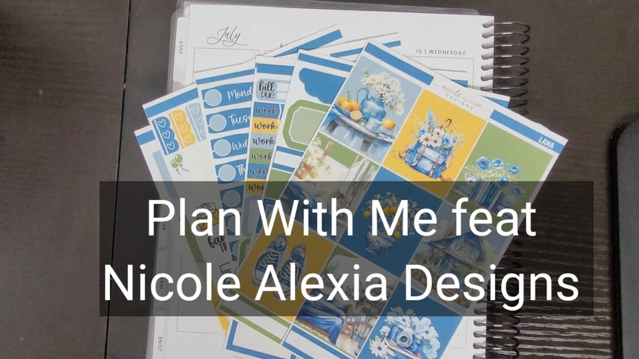 Plan With Me feat Nicole Alexia Designs - YouTube