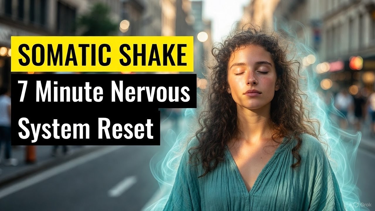 Somatic Shake: 7 Minute Nervous System Reset For Anxiety and Trauma ...