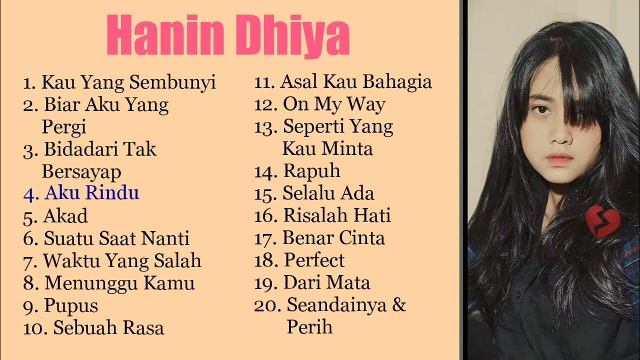 Full Album Hanin Dhiya Cover Terbaru 2023 || Pilihan Lagu Cover Hanin Dhiya Hits 2023 - YouTube