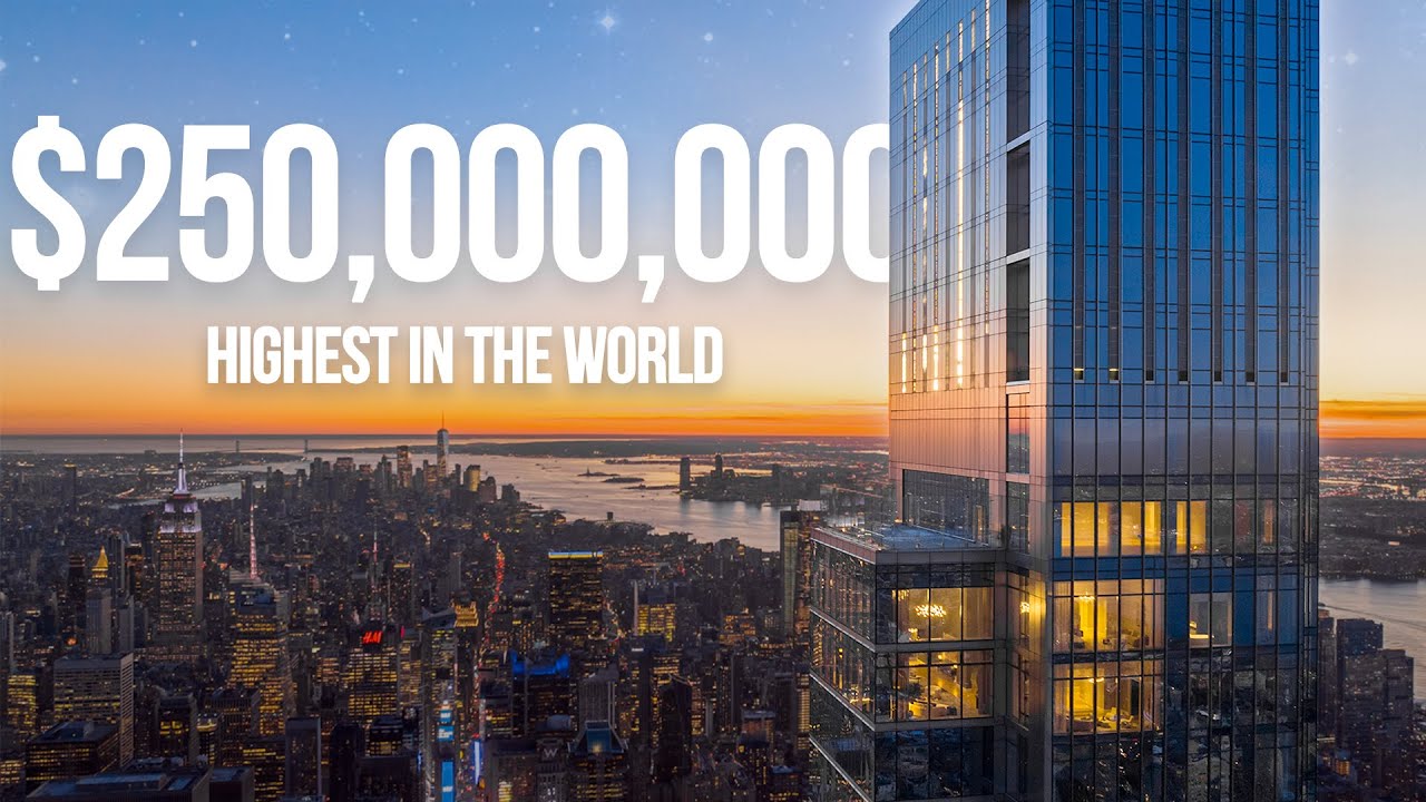 Touring the $250,000,000 Highest Penthouse IN THE WORLD - YouTube