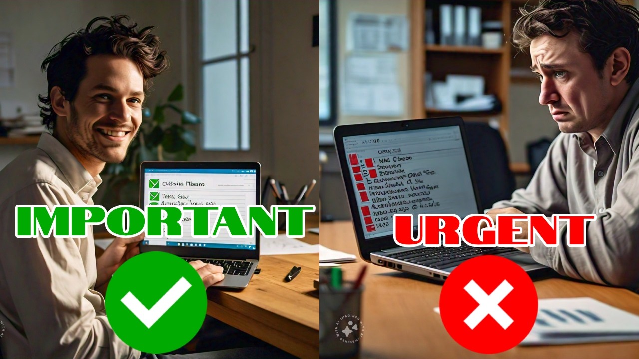 Prioritise Tasks or To-Do List | Urgent Vs Important | Eisenhower ...