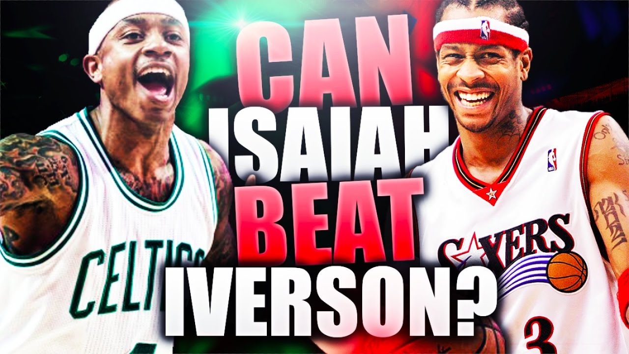 CAN ISAIAH THOMAS BEAT ALLEN IVERSON 1 V 1? NBA 2K17 - YouTube