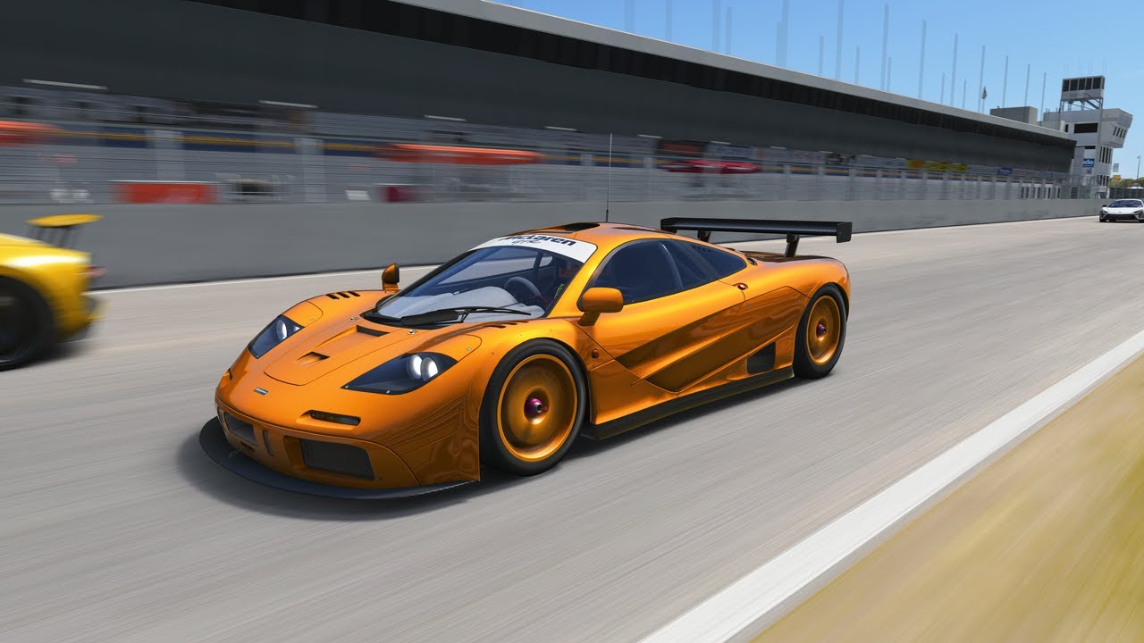 Mclaren F1 Gtr vs Dodge Challenger Demon and supercars at Zandvoort - YouTube