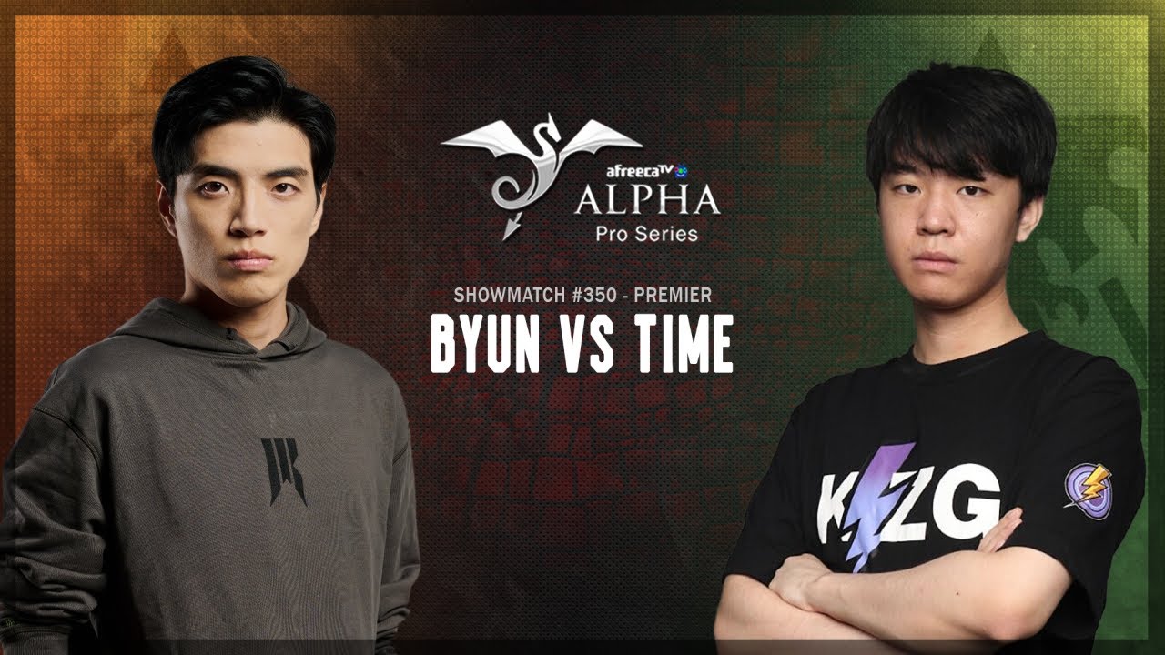 StarCraft 2: BYUN vs TIME - Alpha Pro Series #350 - YouTube