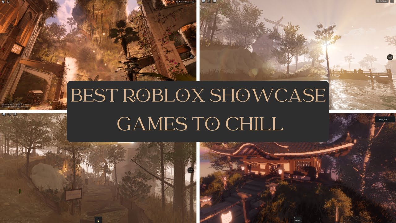 Best Roblox showcase games to chill - YouTube