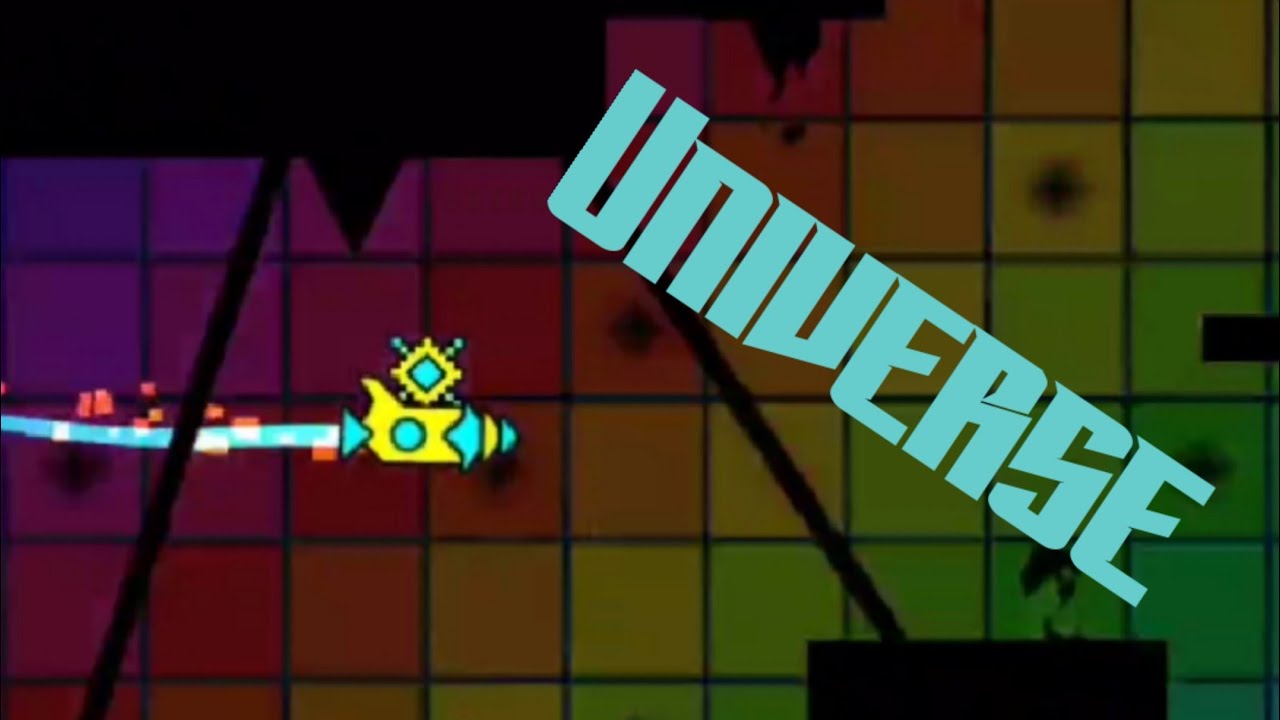 Universe by GDLev (HDM+LDM) {All Coins} | Geometry Dash | Gameplay ...
