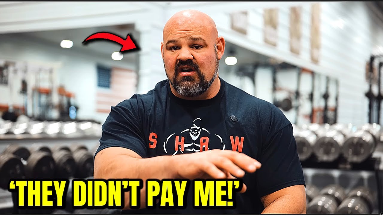 Brian Shaw EXPOSES MMA Strongman Organisation. - YouTube