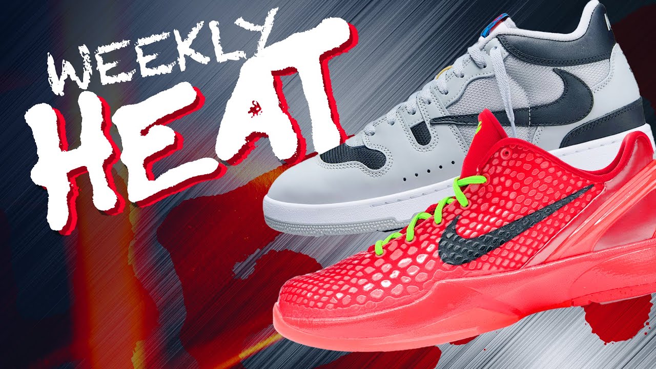 WEEKLY HEAT: Kobe 6 Protro Reverse Grinch & Travis Scott Nike Attack ...