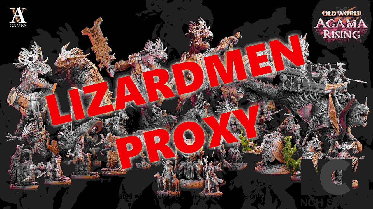 Lizardmen Proxy Part 1 - YouTube