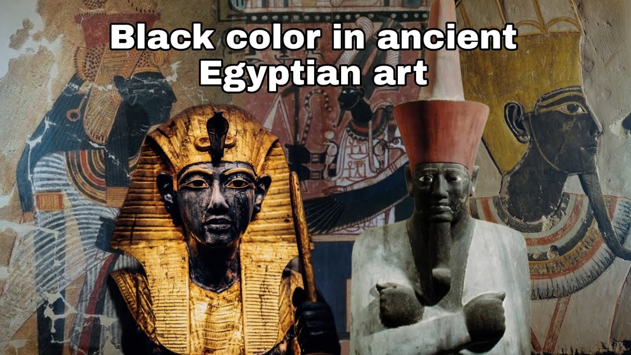 Black color of some ancient Egyptian statues : was it their skin color ...