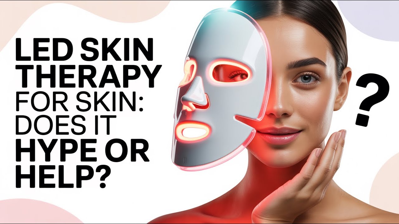 LED Light Therapy for Skin: Does It Really Work? - YouTube