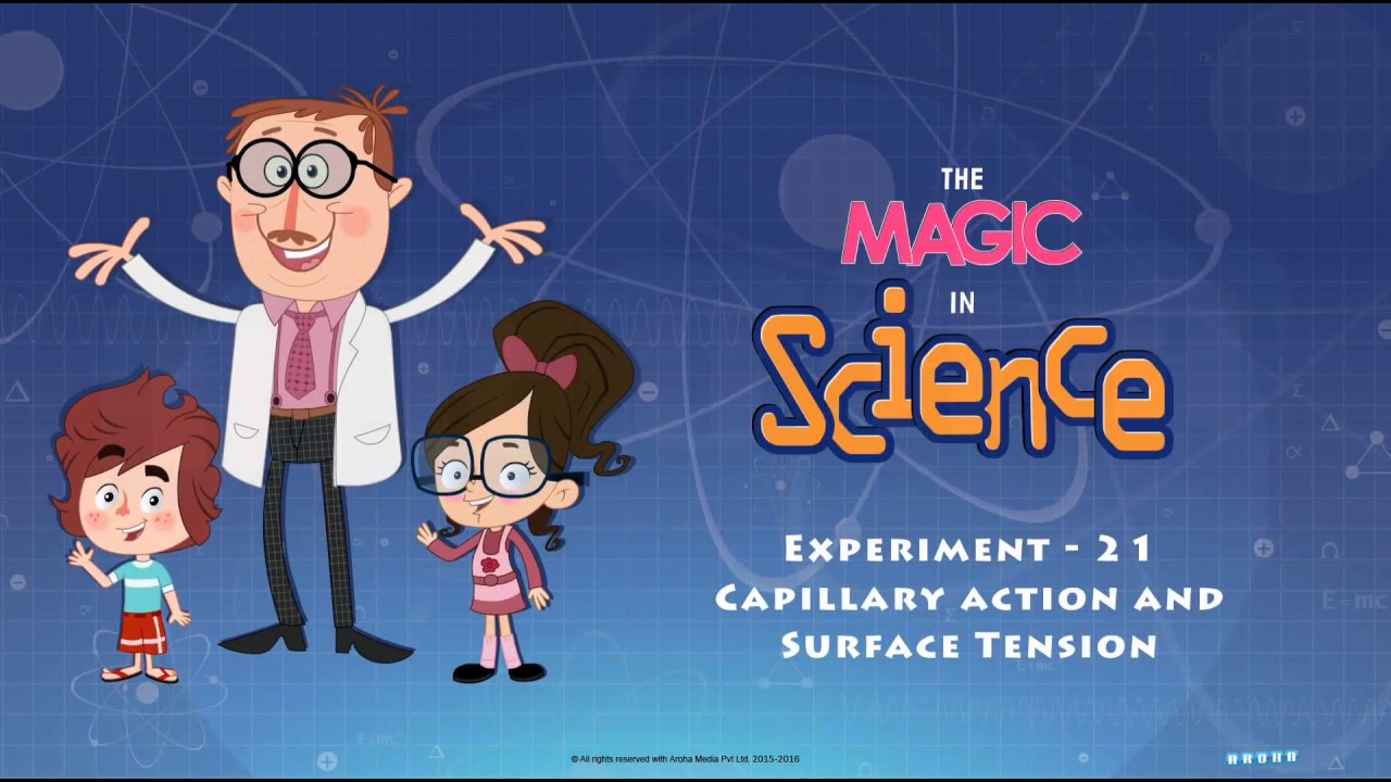 022 - Principles Of Science - Capillary Action & Surface Tension - YouTube