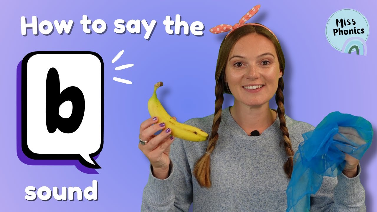 'b' Early Phonics Sound | Speech Sound Practice | No Letters Shown ...