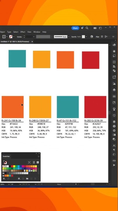 Get Color Code Automatically in Adobe illustrator tutorials # ...