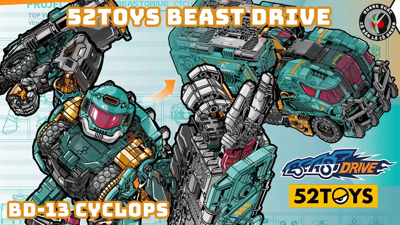 BD-13 CYCLOPS - CỰC PHẨM ĐỈNH NHẤT BEASTDRIVE Từ Nhà 52TOYS #beastbox # ...