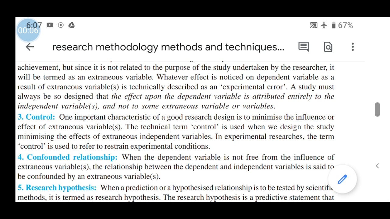 Module 2: Research design concepts part2 - YouTube