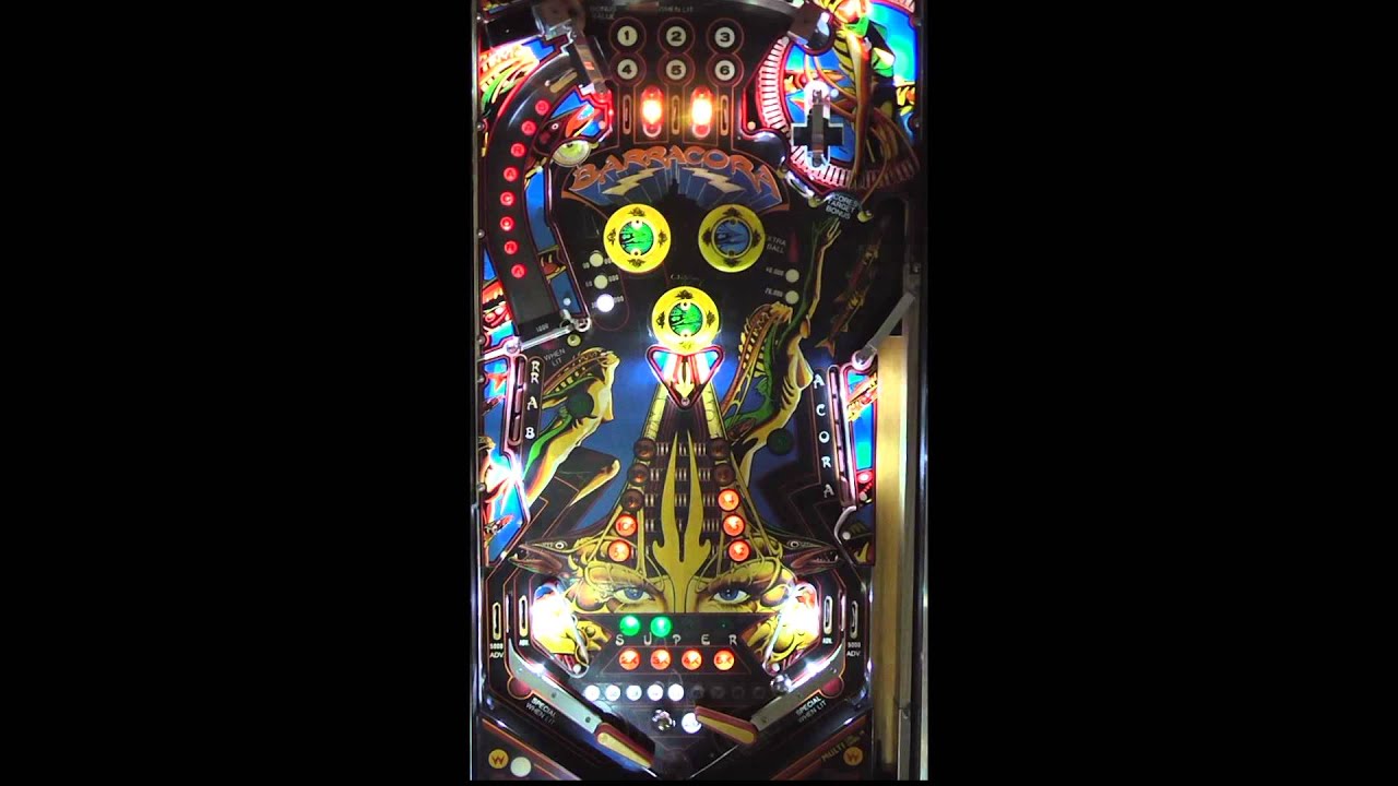 Barracora pinball NO CRADLE ALLOWED! - YouTube