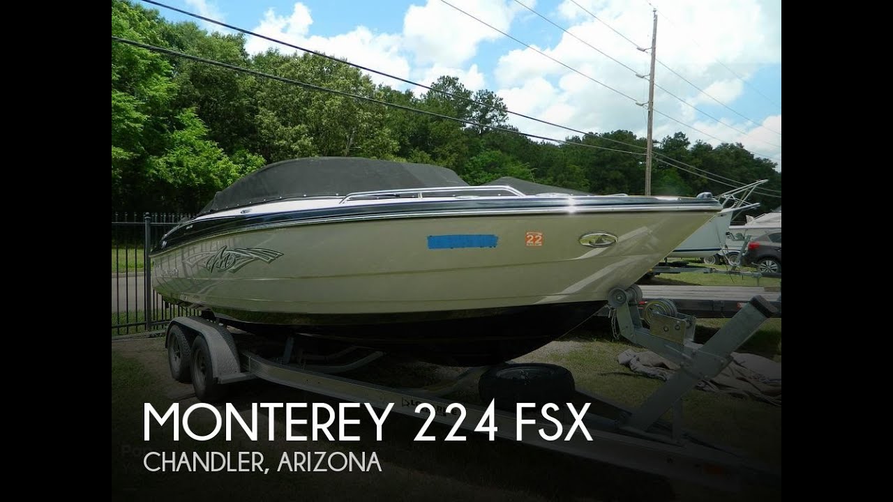 [SOLD] Used 2015 Monterey 224 FSX in Chandler, Arizona - YouTube