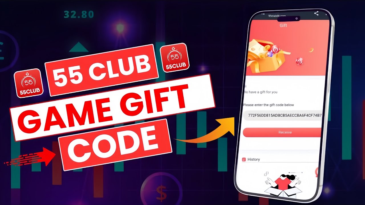 55 CLUB GAME GIFT CODE || free gift code || direct gift code || - YouTube