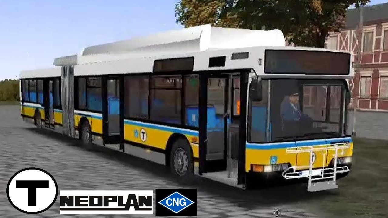 MBTA Neoplan AN460LF CNG (OMSI 2 Grundof Route 76) - YouTube