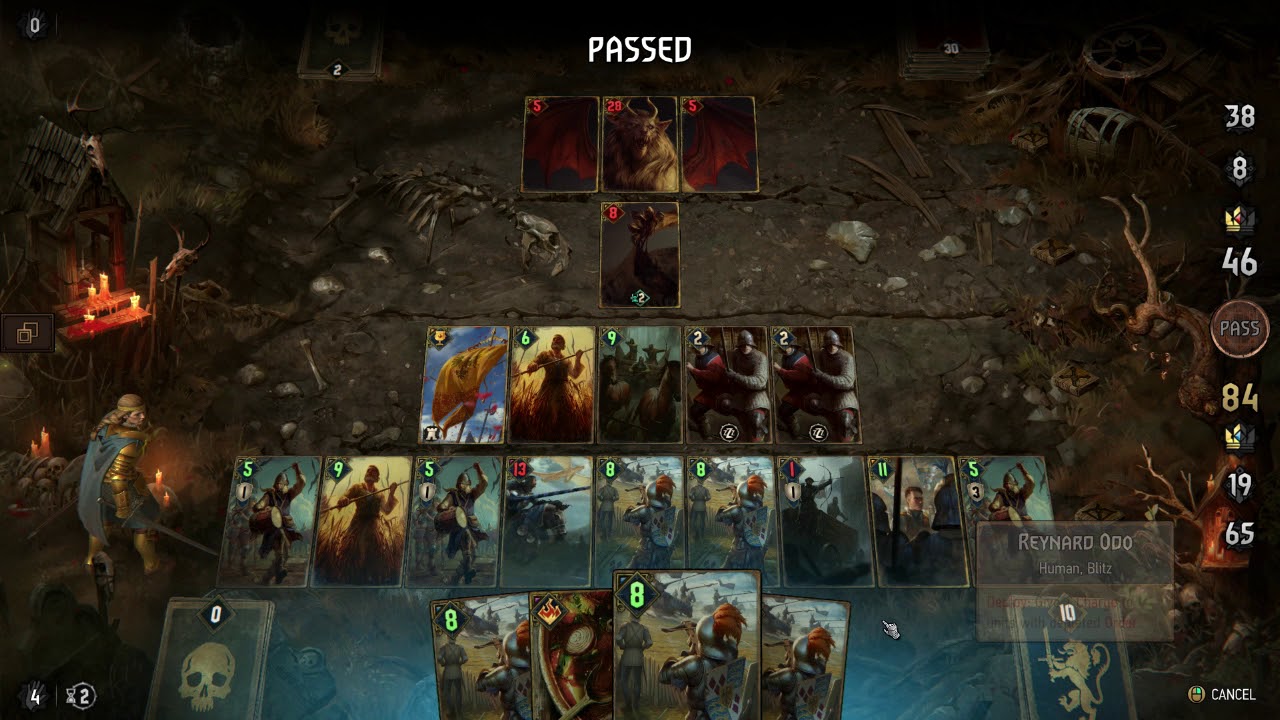 Manticore Boss Fight - Recruiting Eyck | Thronebreaker: The Witcher ...