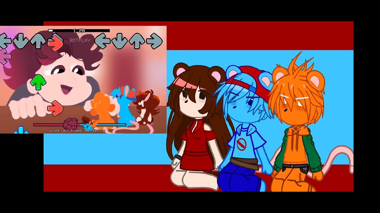 " Welcome home " (FNF MOD) (GACHA CLUB) - YouTube