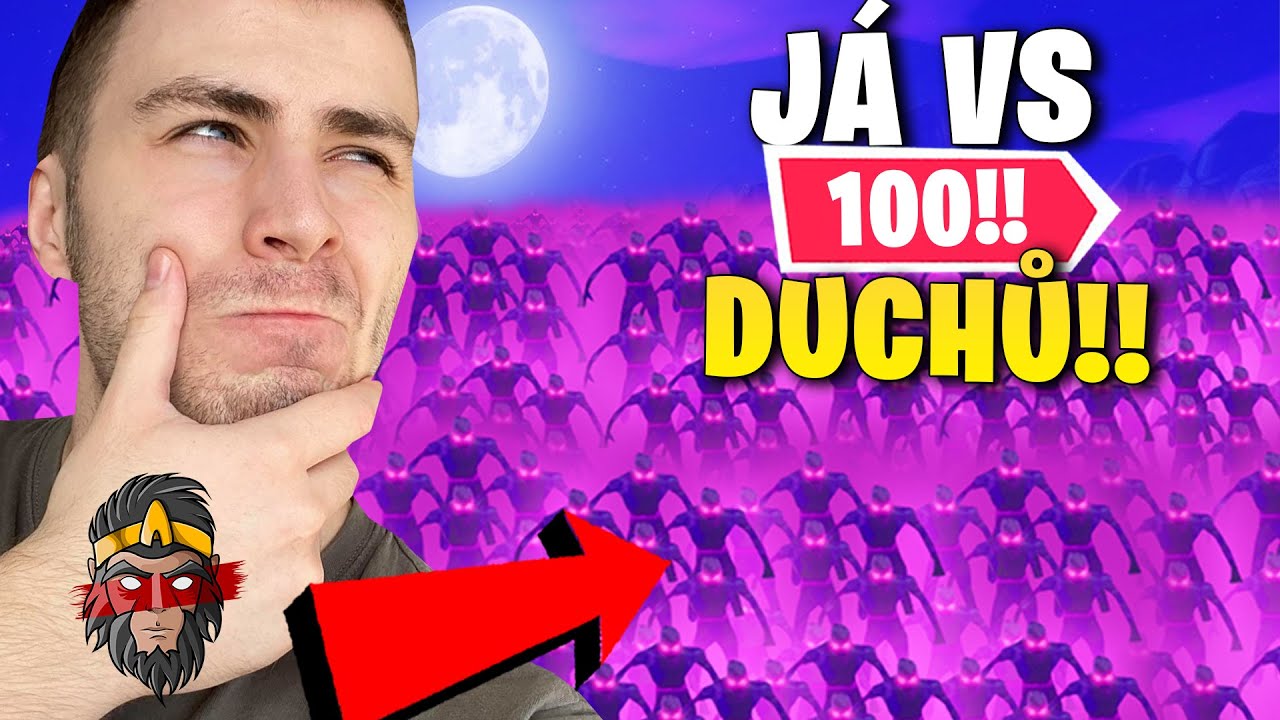 ALKAN PROTI 100 DUCHŮM VE FORTNITE!! - YouTube