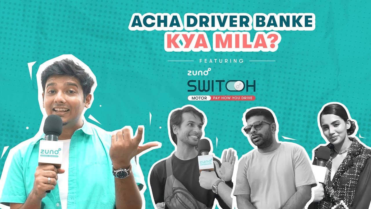 Zuno General Insurance | Vox Pop video | Pay How You Drive - YouTube