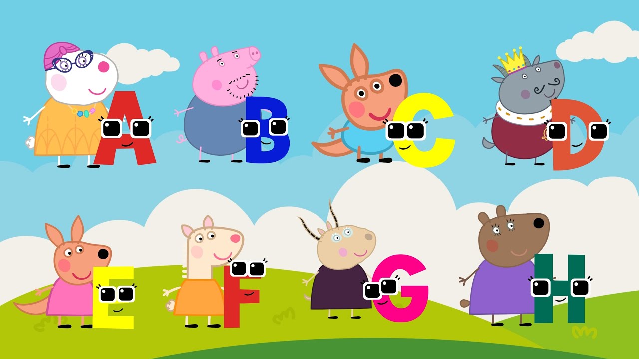 Peppa Pig ABC Phonics Songs Wonderland Letters with Peppa Pig ABC ...