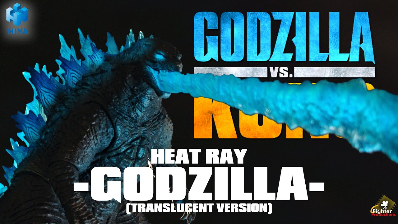 Hiya Toys Exquisite Basic Heat Ray Godzilla (2021) [Translucent Version ...