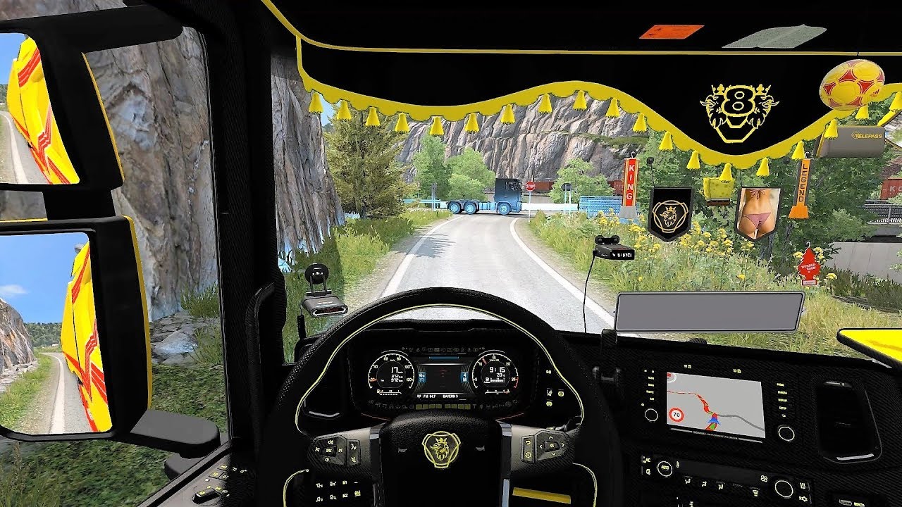ETS2 (v1.31) - New Generation Scania R580 V8 Open Pipe Sound [Combo ...