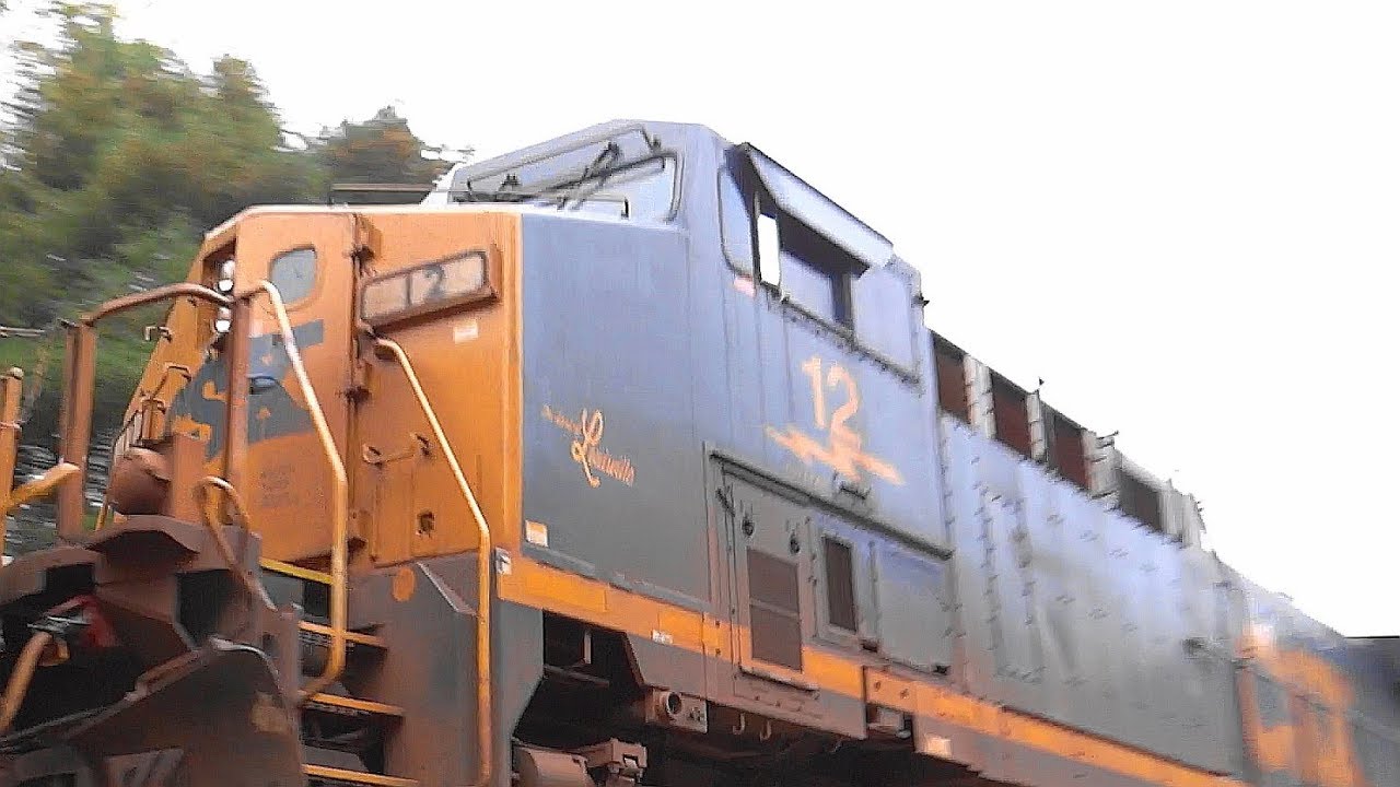 CSX #12 "The Spirit Of Louisville" In Glencoe - YouTube