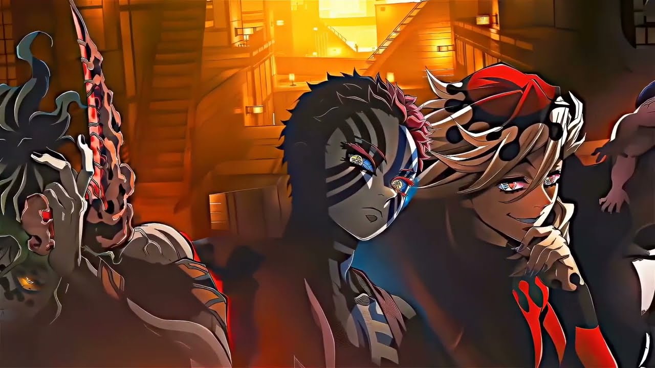 UPPER MOONS TWIXTOR 4K DEMON SLAYER SEASON 3 1080p 2023 - YouTube