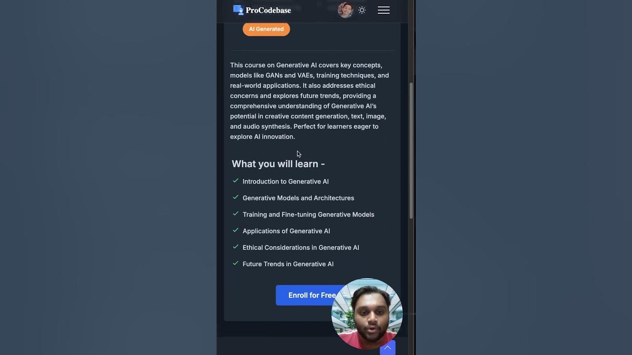 Generative AI – Unlocking Creative Potential | ProCodebase - YouTube