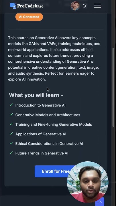 Generative AI – Unlocking Creative Potential | ProCodebase - YouTube