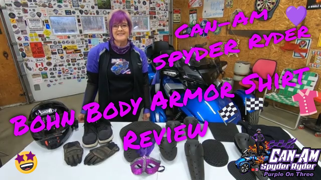 Bohn Body Armor ...💜 My 2 Year Review 💜...All-Season Riding Shirt - YouTube