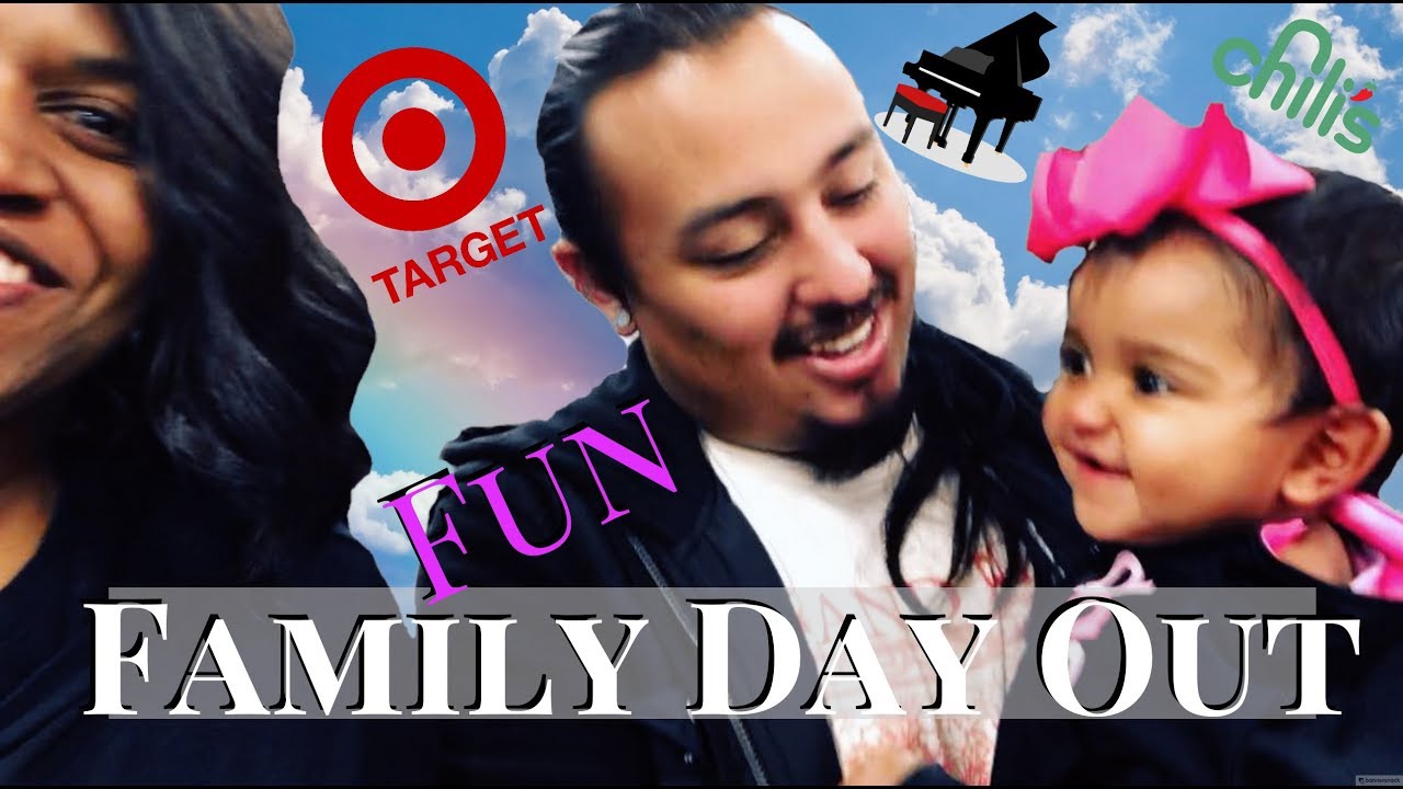 Target Shopping| Mom vs Dad Piano Challenge| Celebrity Sighting| Chilis ...