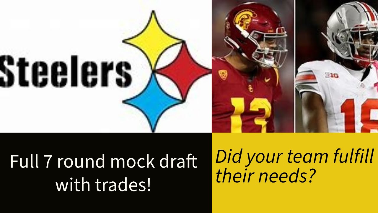Full 7 round NFL Mock Draft - YouTube
