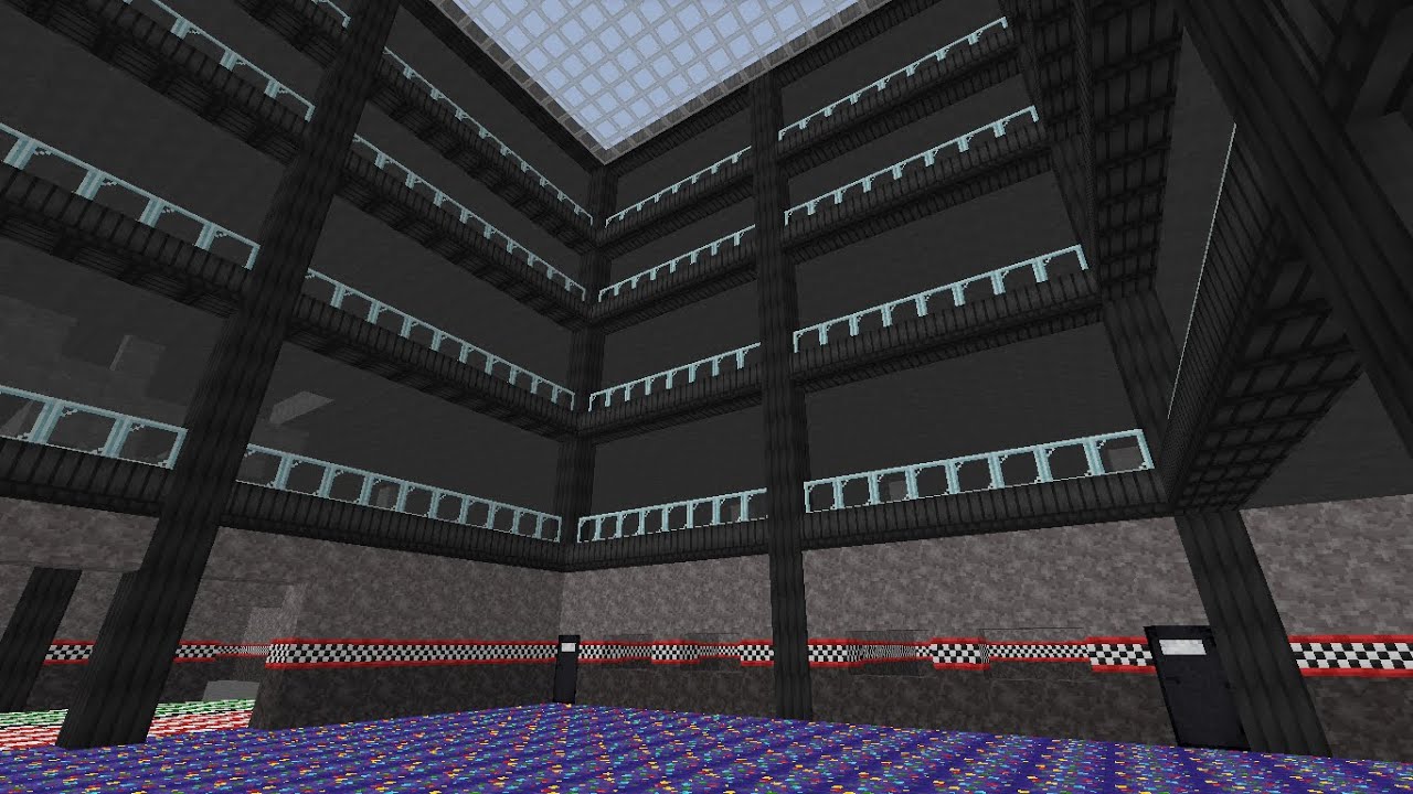 Floor/Ceiling Layering Error Replacement | FNaF Mall Minecraft Build ...