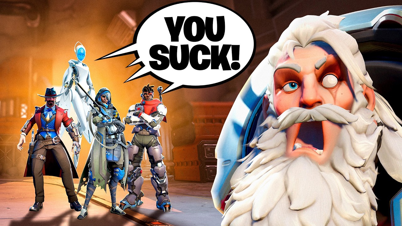The Entire Team Called This Tank ATROCIOUS... - Overwatch 2 Spectating ...