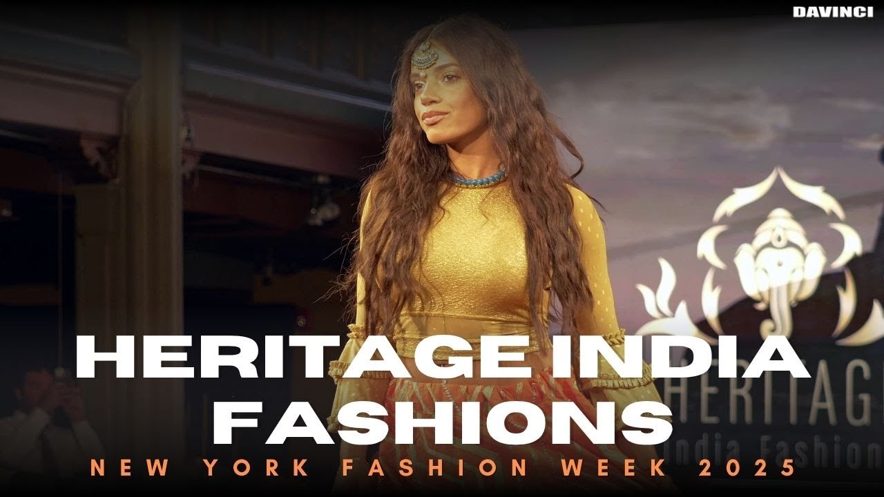 Heritage India Fashions by Prashant Goyal | New Fashion Week Showcase ...